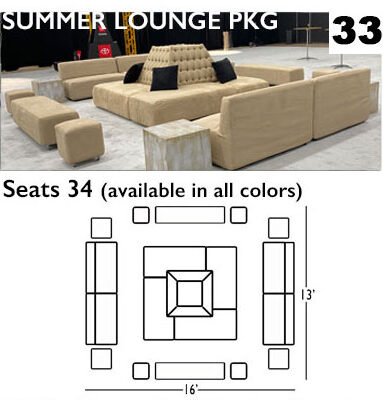 SUMMER LOUNGE PACKAGE | Lounge Appeal